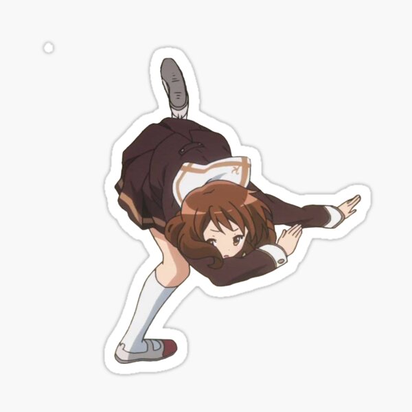 "Dabbing Kumiko" Sticker for Sale by WhiteGlass99 | Redbubble