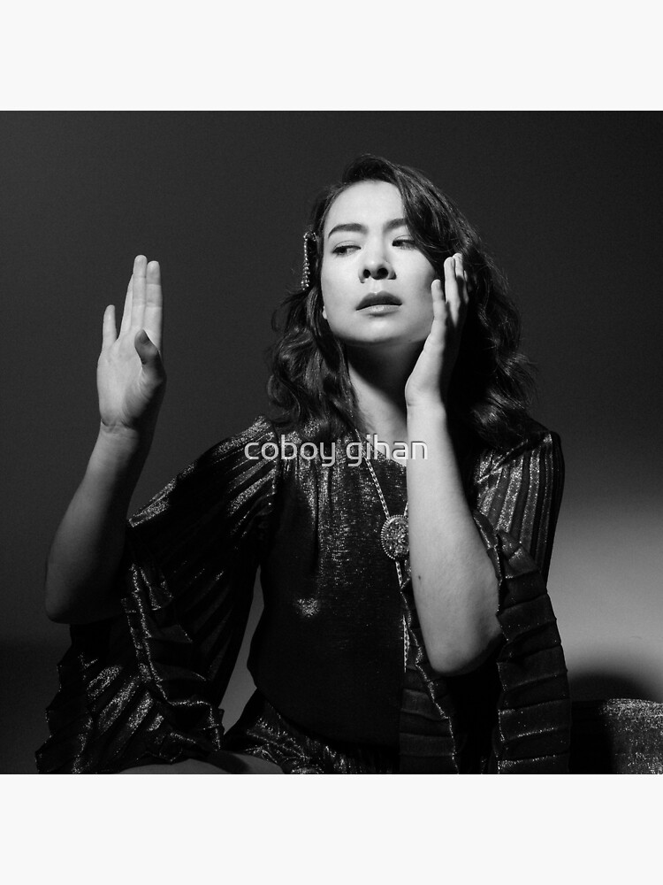 "Beauty Woman Mitski Harry Black And White Poster" Poster for Sale by ...