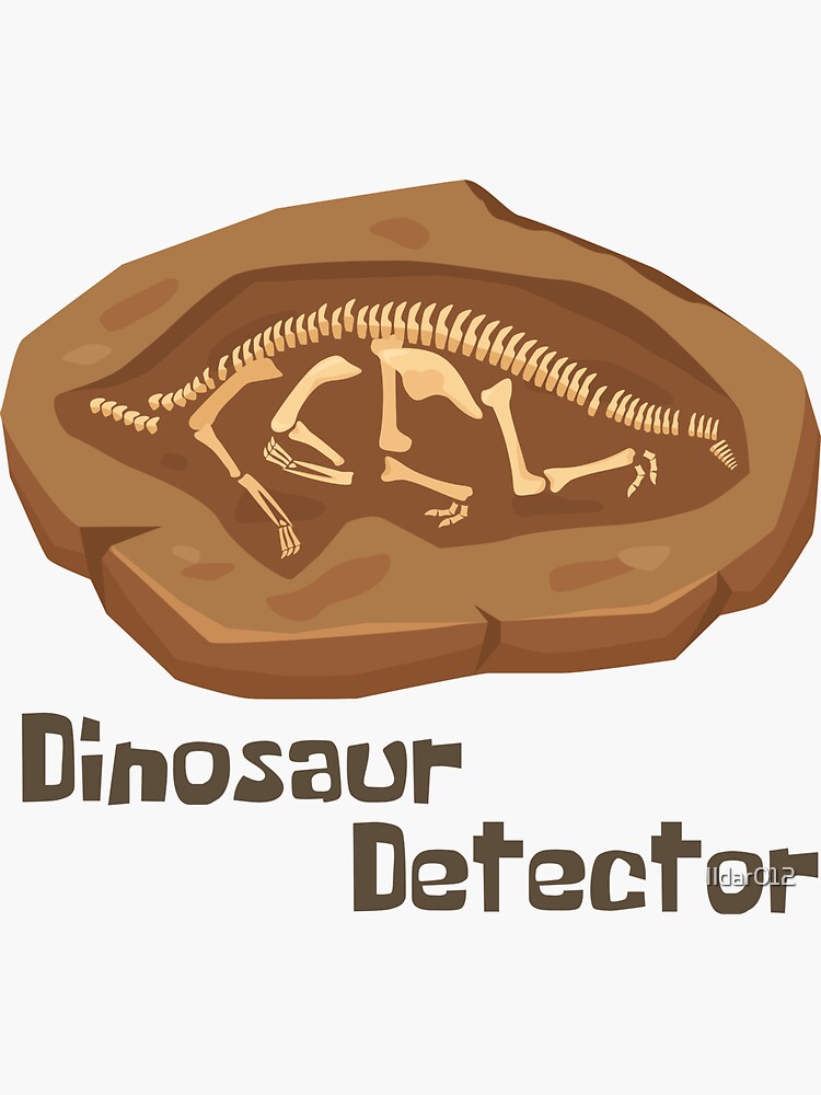 "Dinosaur Detector T-Rex " Sticker for Sale by Ildar012 | Redbubble