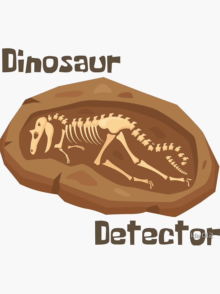 "Dinosaur Detector T-Rex " Sticker for Sale by Ildar012 | Redbubble