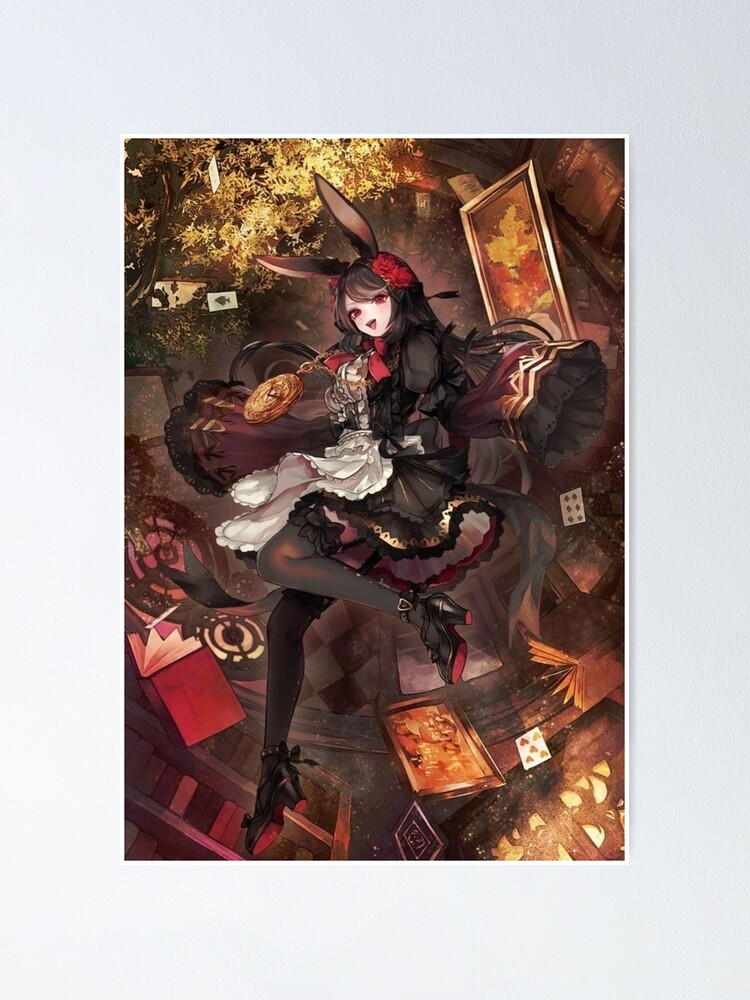 "Rabbit Hole || Anime girl" Poster for Sale by AszaAri | Redbubble