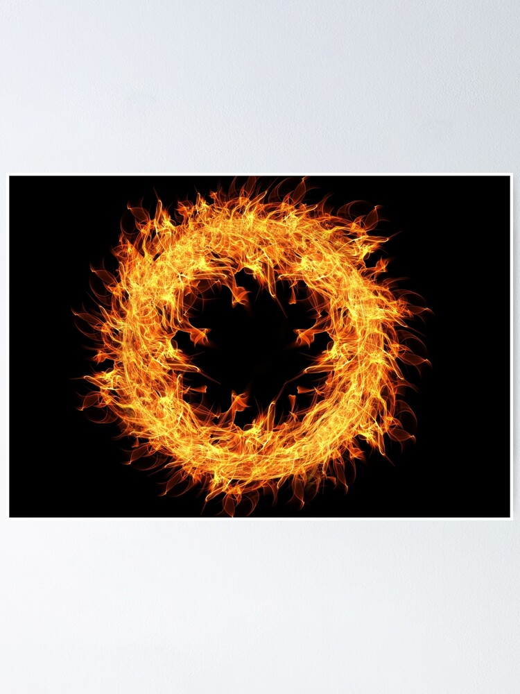 "Ring of Fire" Poster for Sale by Narcoonah | Redbubble