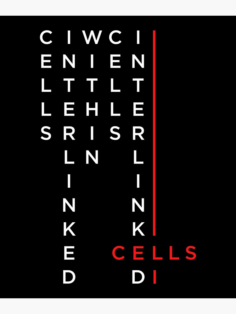 "Cells Interlinked" Poster by ana-ariane | Redbubble