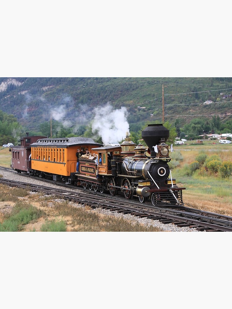 "Eureka & Palisade Steam Train Historic Vintage Engine Locomotive ...