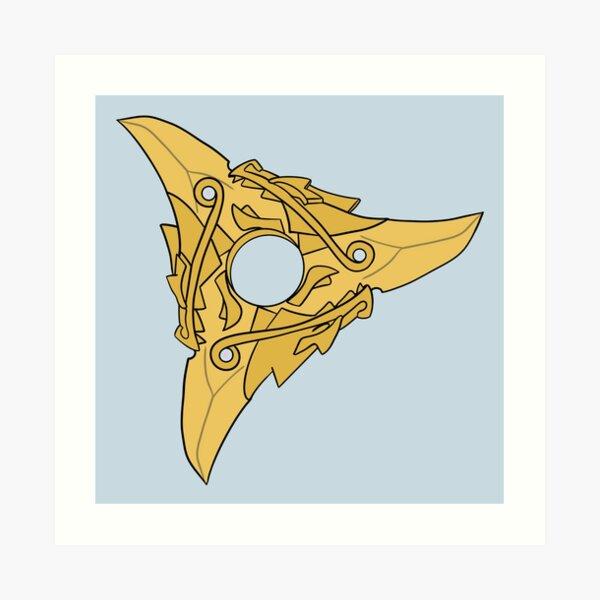 "Shurikens of Ice" Art Print by maplefoot | Redbubble
