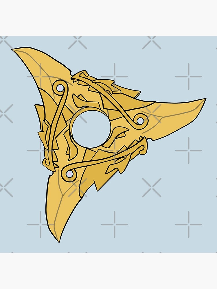"Shurikens of Ice" Art Print by maplefoot | Redbubble