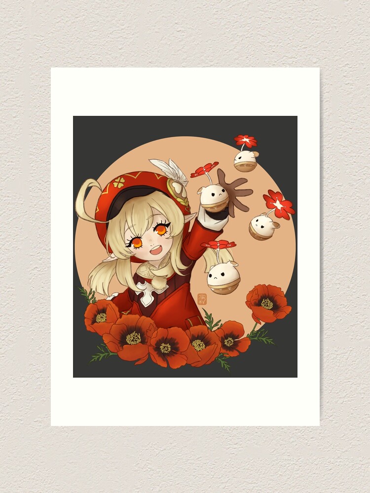 "Klee, Genshin Impact" Art Print for Sale by Morkerav | Redbubble