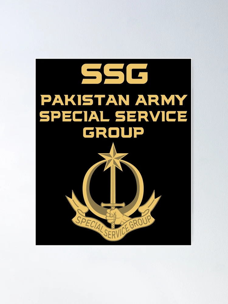Pakistan Ssg Logo An Operator Of Special Service Group (SSG)