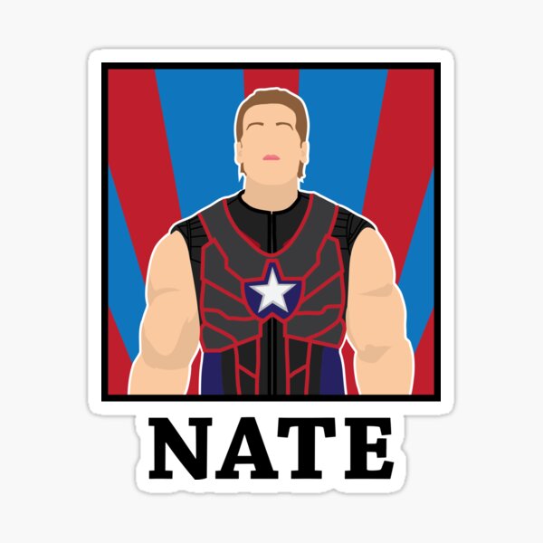 "Evil Nate" Sticker by CatsBag | Redbubble