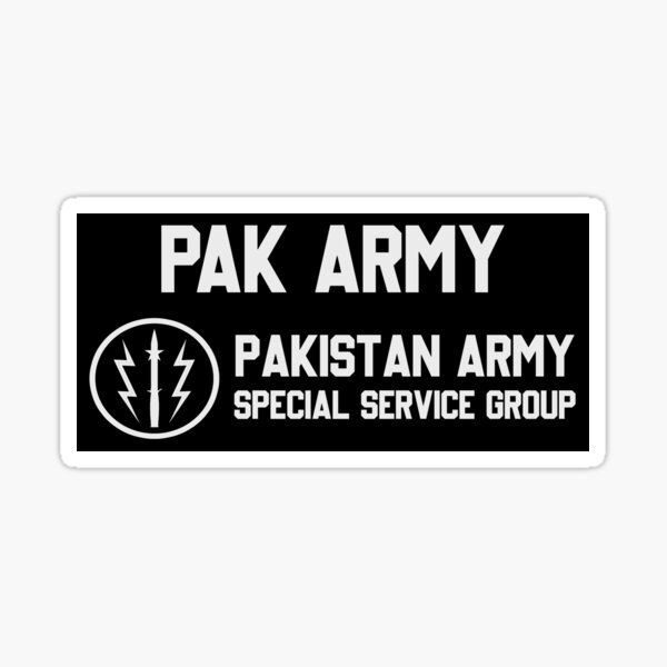 "Pakistan Pak Army SSG Pakistani Special Force #1790" Sticker for Sale ...