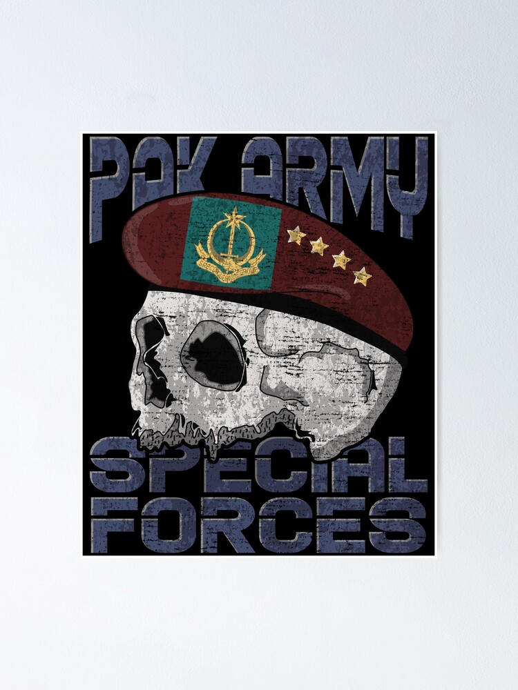 "Pakistan Pak Army SSG Pakistani Special Force #1793" Poster by Rare ...