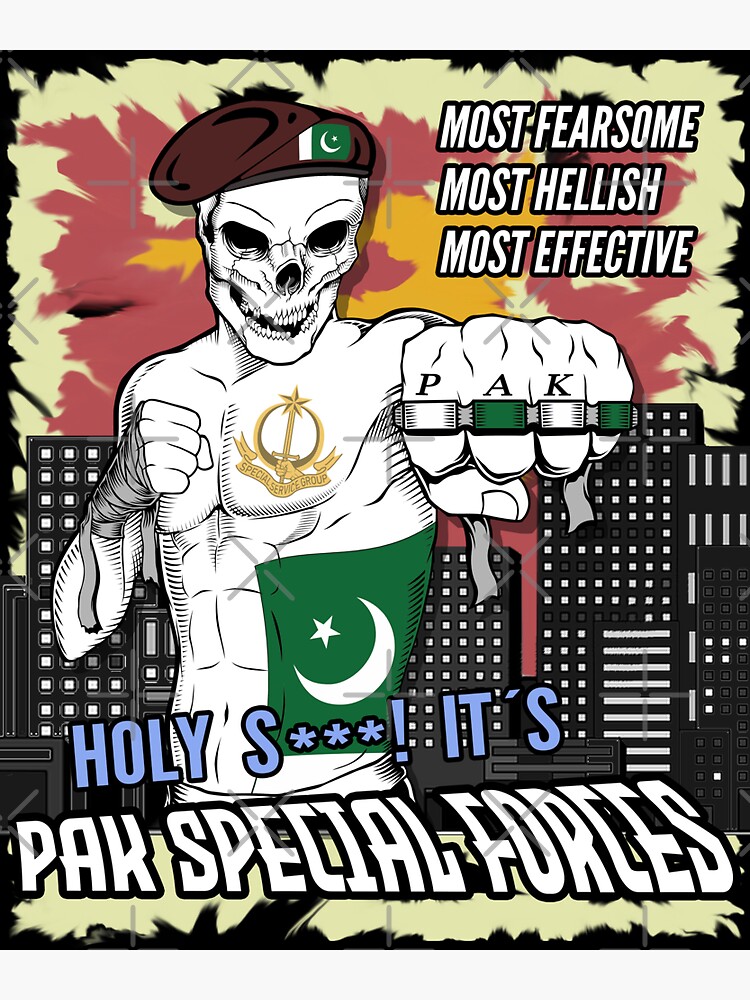 "Pakistan Pak Army SSG Pakistani Special Force #1795" Sticker for Sale ...