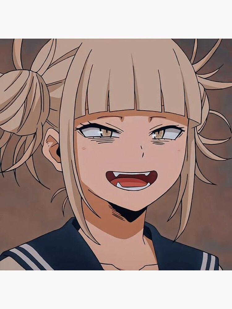 "Himiko Toga smile" Poster for Sale by animervd1 | Redbubble