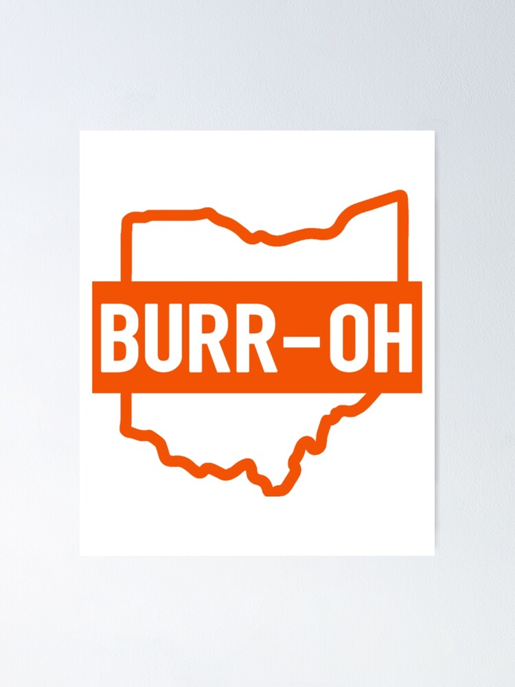 Póster «Joe Burrow, Burr-Oh, Fútbol de Cincinnati» de nicolksheez ...