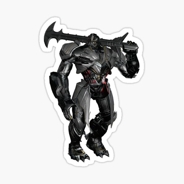 "Transformers Megatron" Sticker by yabaSPACE | Redbubble