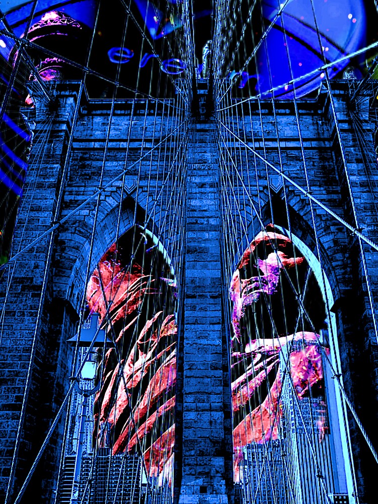 "Bkny liberty lady " Sticker for Sale by Abstrakjsnc101 | Redbubble