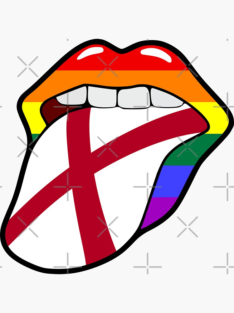 "Alabama LGBT Rainbow Flag , Alabama USA Pride Flag, Cute LGBT Rainbow ...