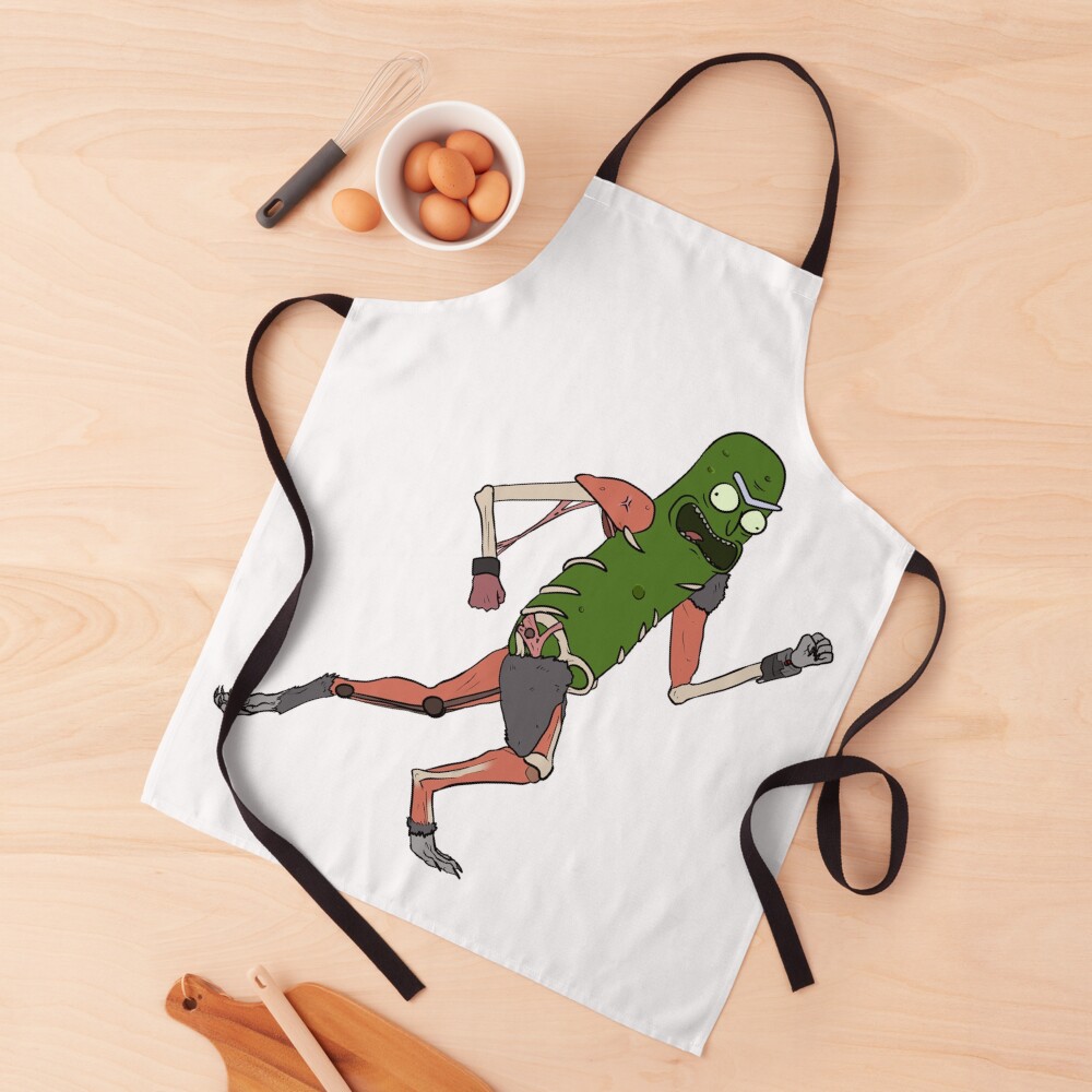 Tablier « rick and morty, pickle rick, meule, rick sanchez ...