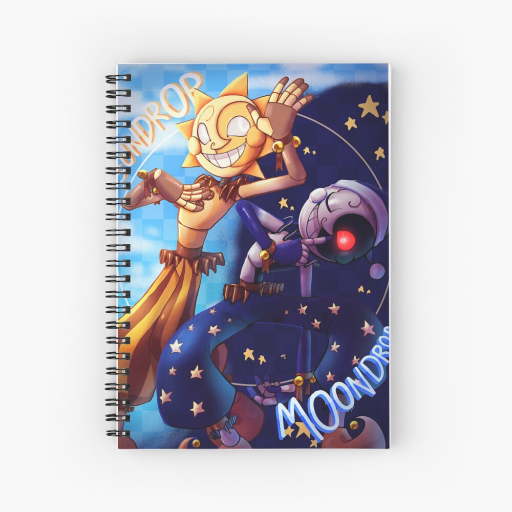 "fnaf security breach sundrop plush" Spiral Notebook for Sale by ...