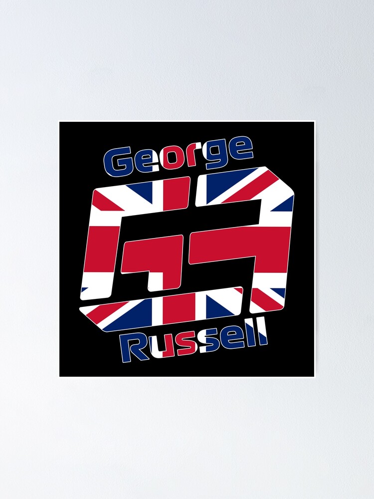 "George Russell 63 F1 2022" Poster for Sale by larsmeijer11 | Redbubble
