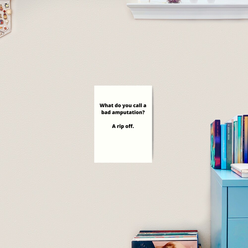 "A Rip Off, Amputee Joke, Amputee Humour, Amputee, Amputee, Amputee ...