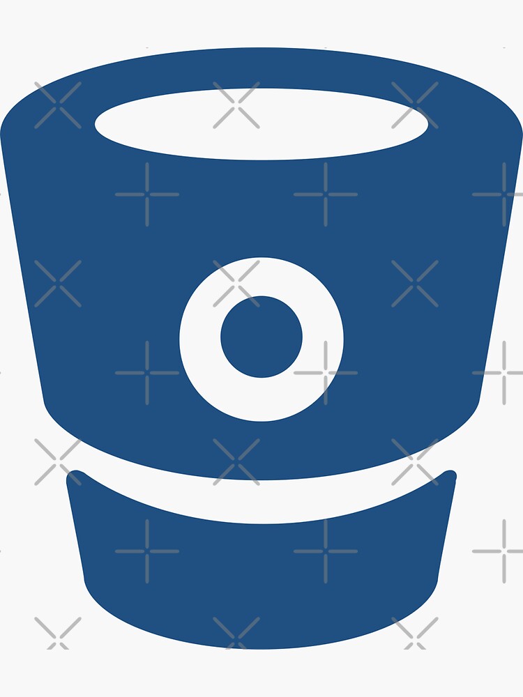 "Bitbucket" Sticker for Sale by stoorzender | Redbubble