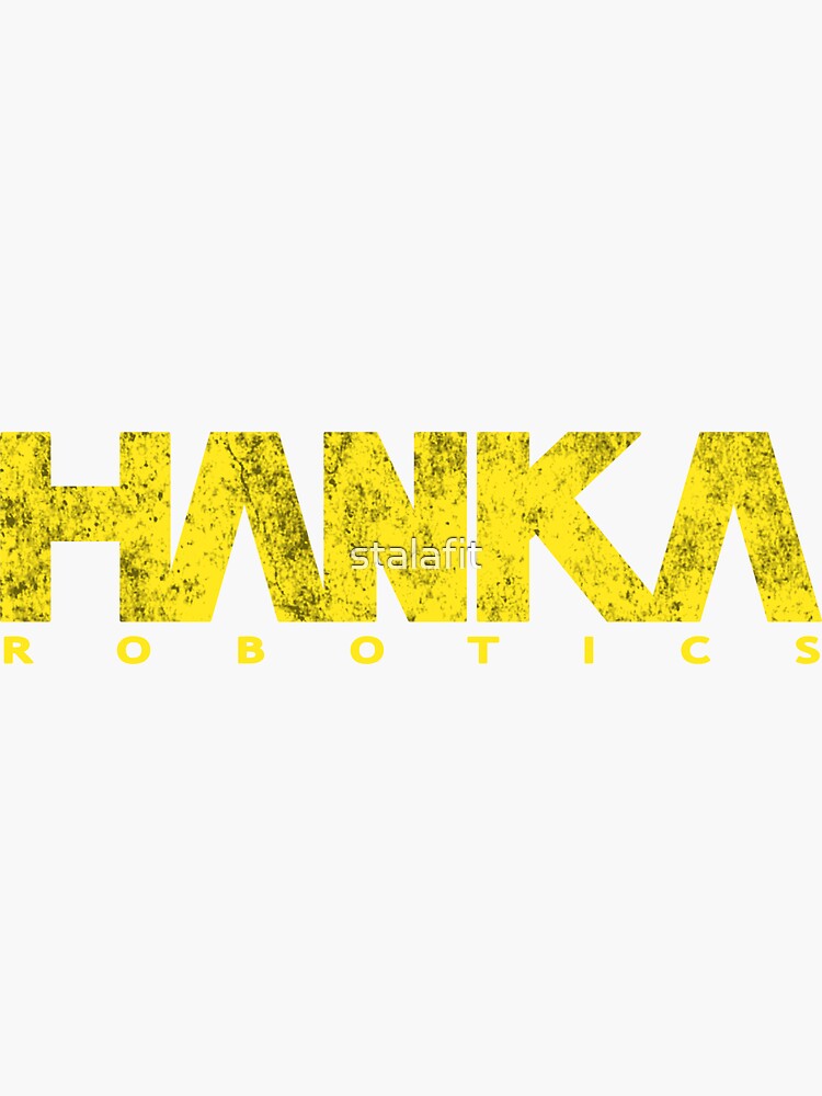 "Hanka Robotics Vintage " Sticker for Sale by stalafit | Redbubble