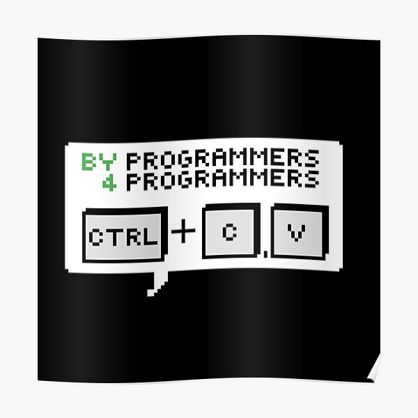"Designed by programmers for programmers Black - Pixel Art Funny Quotes ...