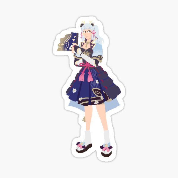 "Genshin Impact - Kamisato Ayaka" Sticker for Sale by jitter-cat ...