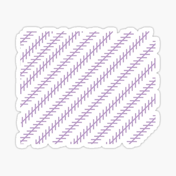 "Parallel Lines: Veri Peri" Sticker for Sale by andsome-design | Redbubble