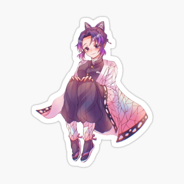"shinobu kocho - kimetsu no yaiba" Sticker by Animeshop-pro | Redbubble