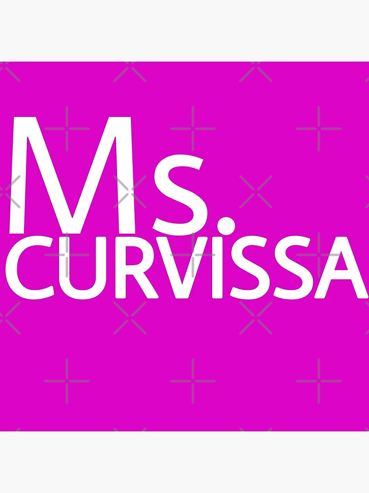"Curvissa Curvy Girls Plus Size Model Advert Quotes " Poster by Angees ...