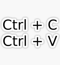 Copy and Paste: Stickers | Redbubble