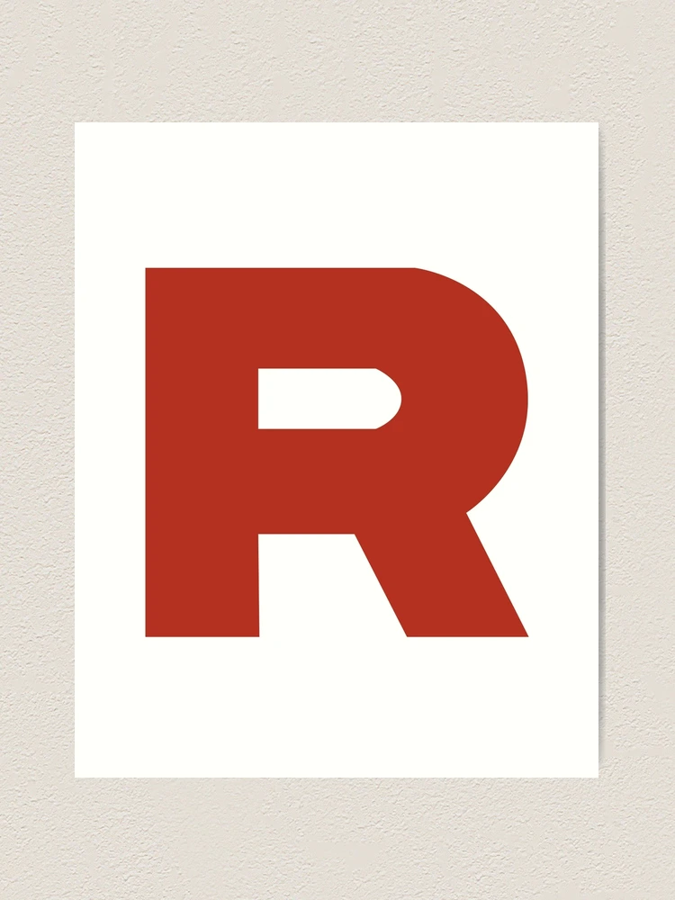 Team Rocket R Team Rocket Patch Etsy