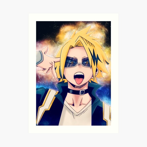 "My hero Academia - Denki Kaminari - Stun Gun Hero watercolor artwork ...