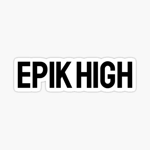 "EPIK HIGH khiphop merch" Sticker for Sale by pingupop | Redbubble
