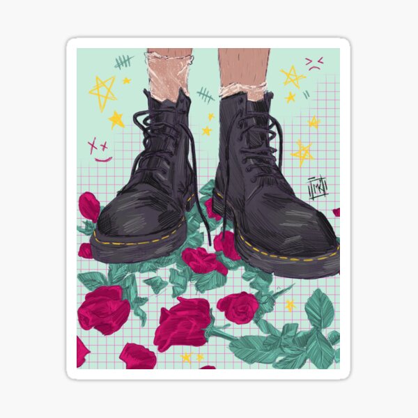 "Stomp" Sticker for Sale by twintabbies | Redbubble