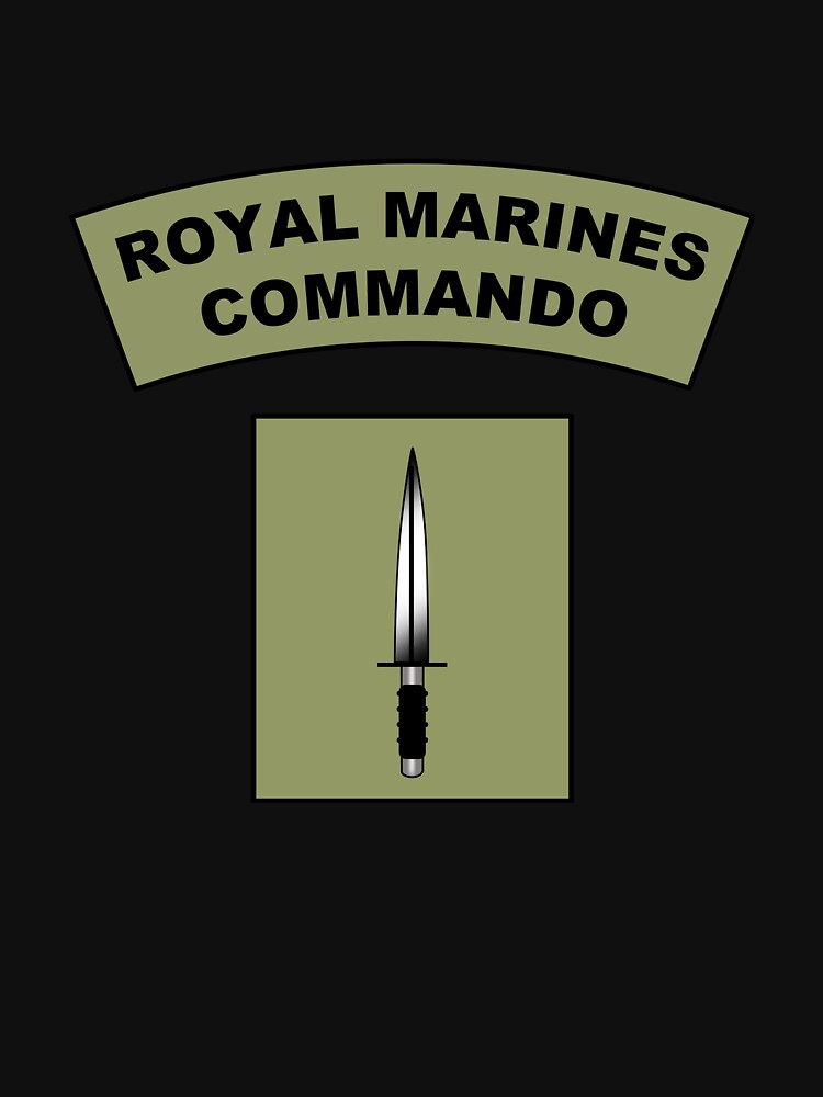 "Royal Marines Commando Flash" T-shirt for Sale by wordwidesymbols ...