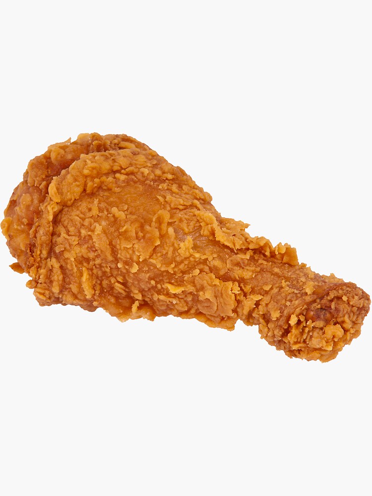 "fried chicken" Sticker for Sale by kthrne | Redbubble