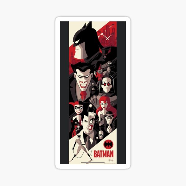 "BTAS #1" Sticker by WJ94 | Redbubble