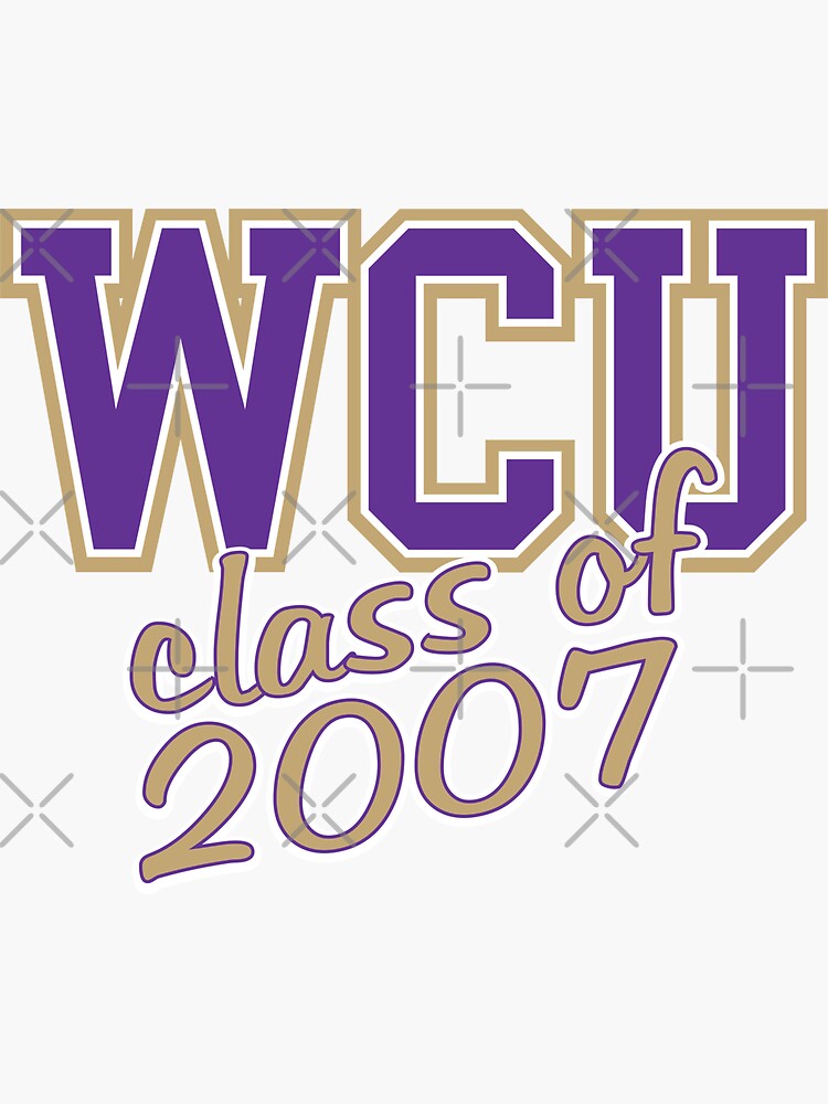 "Class of 2007 Western Carolina University Alumni WCU" Sticker by ...