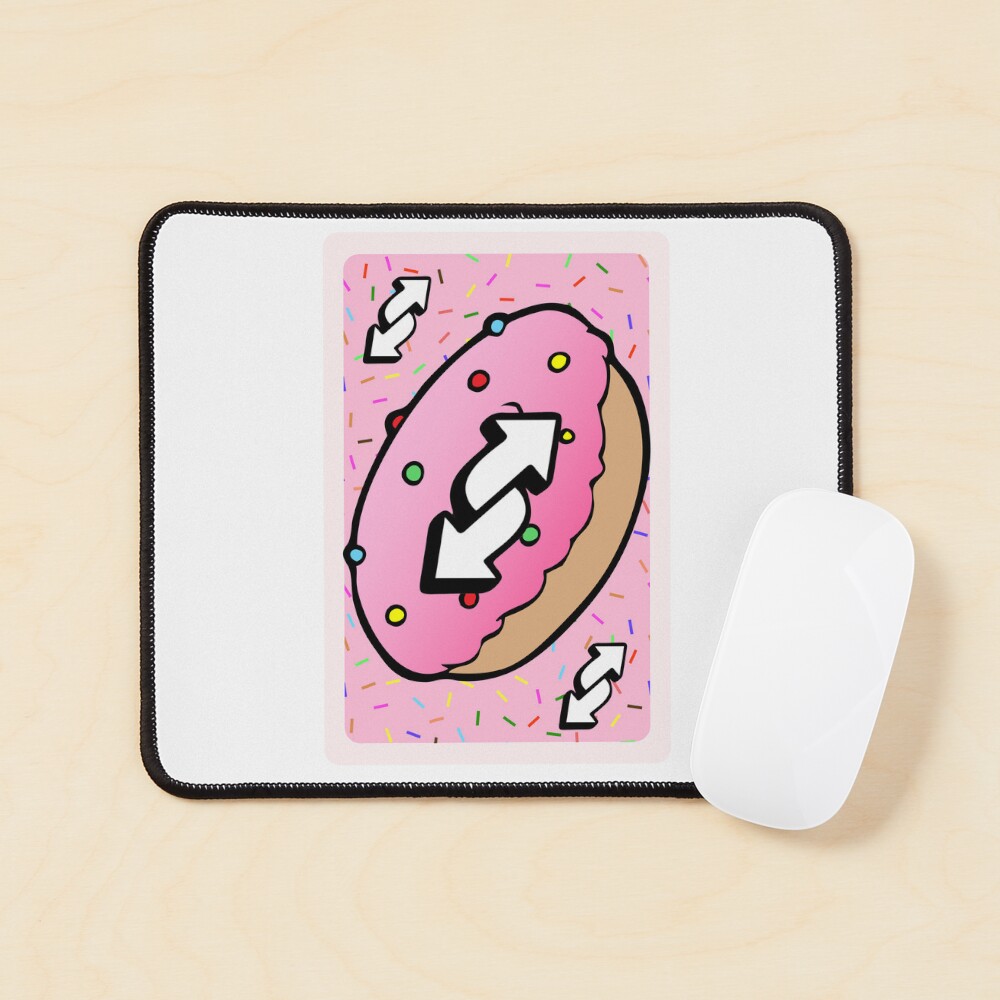"Uno Reverse Card - Donut, Doughnut" Sticker for Sale by ...