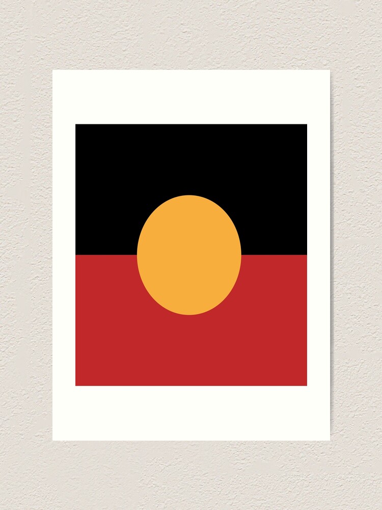 "Aboriginal Flag - australian aboriginal flag" Art Print for Sale by ...