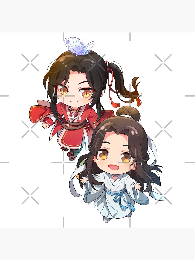 "Chibi Characters TGCF" Poster for Sale by mrgopinkston | Redbubble