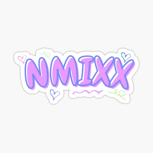 "NMIXX " Sticker for Sale by KAIRAAY | Redbubble
