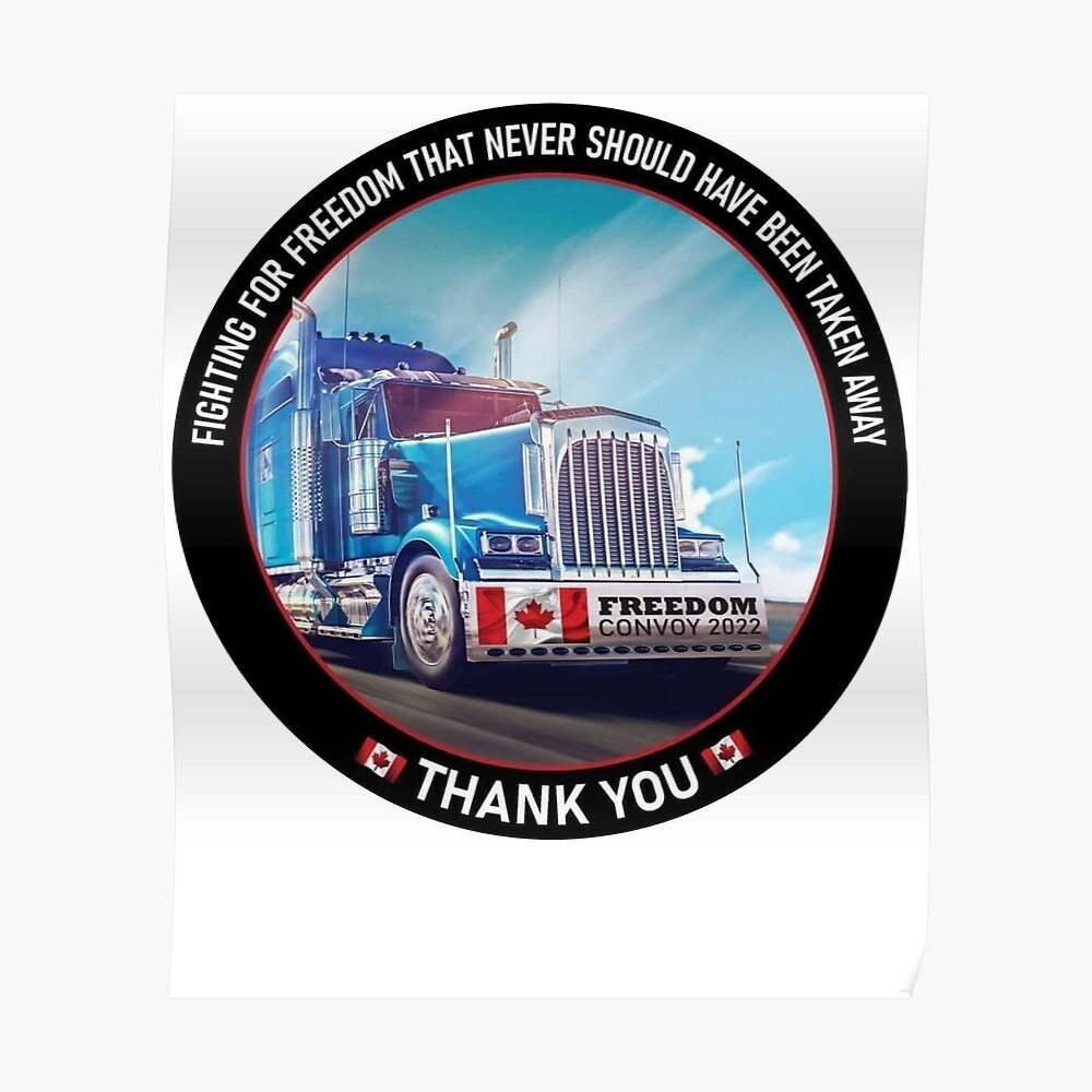 Paper, Party & Kids Mandate Freedom Decal Convoy for Freedom Canada ...