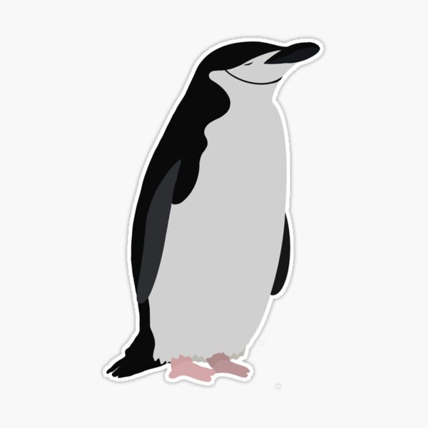 Clip Art De Pingüino Barbijo Pingüino De Barbijo Corre Vistoso