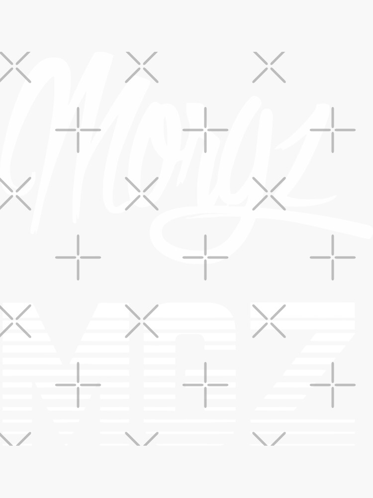"Morgz Mgz" Sticker for Sale by RanaMia | Redbubble