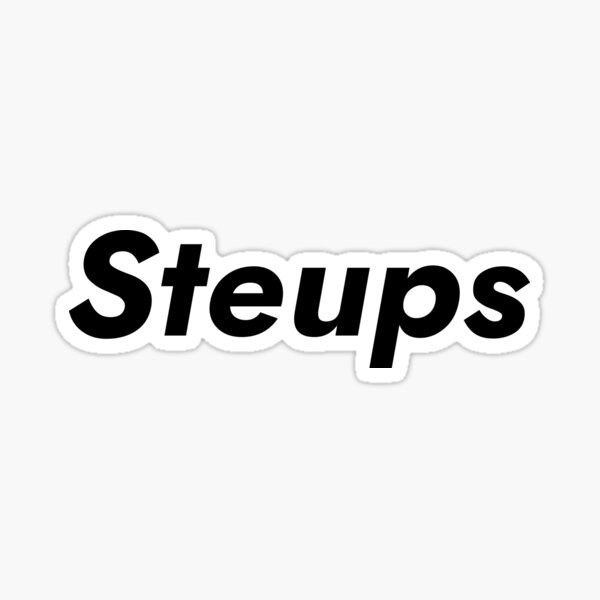 "Steups - Trinidad Slang Design" Sticker for Sale by fanjerX | Redbubble