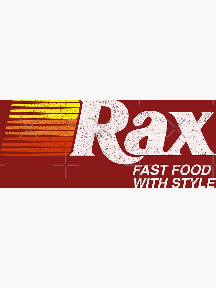 "Rax Restaurants" Art Print for Sale by TeeArcade84 | Redbubble